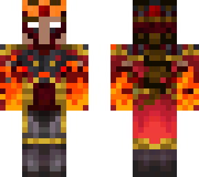 My Nether King Herobrine | Minecraft Skin