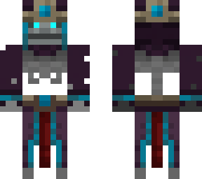 Necromancer From Mc Dungeons | Minecraft Skin