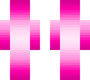 Pink gradient because it matches my rug | Minecraft Skin