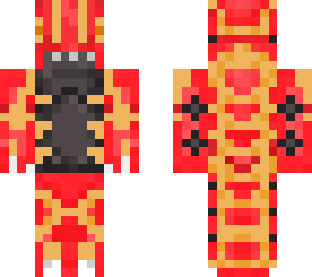 Primal Groudon | Minecraft Skin
