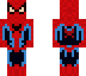 Cel Shaded Spider-Man | Minecraft Skin
