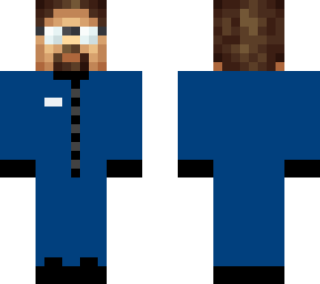 Gordon Freeman; CITIZEN | Minecraft Skin