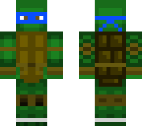 Leonardo (Blue NInja Turtle | Minecraft Skin