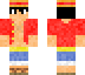 Luffy - One Piece | Minecraft Skin