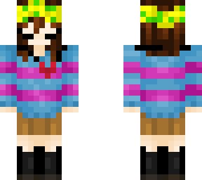 Pacifist Frisk | Minecraft Skin