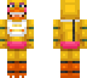 Toy Chica Springlock Suit | Minecraft Skin