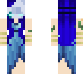 water bender girl | Minecraft Skins