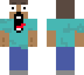 YELLING STEVEEE | Minecraft Skin