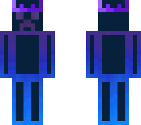 creeper blue and purple | Minecraft Skins