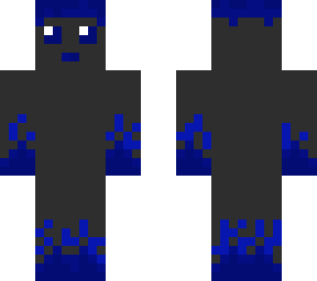 Blue Flames | Minecraft Skin