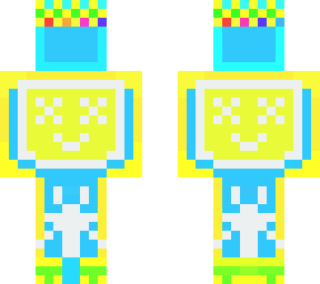 Blue king JS is the best | Minecraft Skin