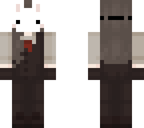 bunny in a suit | Minecraft Skin