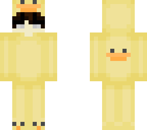 E-boy in a goated duck suit | Minecraft Skin