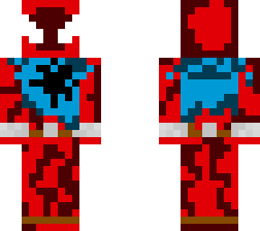 Scarlet Spider (Ben Reilly) | Minecraft Skin