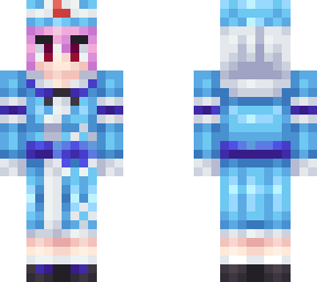 Touhou Yuyuko Saigyouji (PCB) | Minecraft Skin