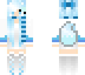 Girl Fox Minecraft Skin