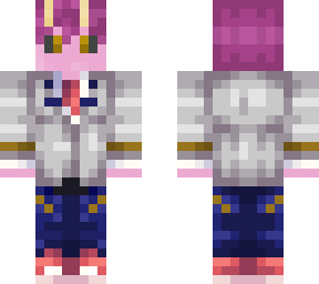 Better Male Mina ashido | Minecraft Skin