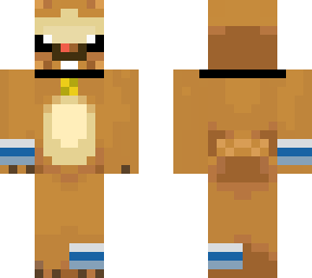 collared kinky bidoof | Minecraft Skin