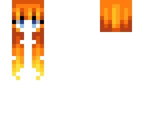 Female HB - Ember Orange | Minecraft Skin