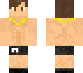 Ripped summer boy in shorts | Minecraft Skin