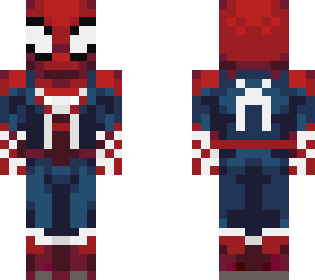spider man advanced suit 2 0 | Minecraft Skins