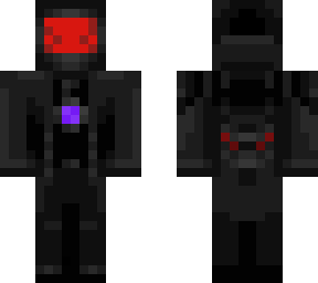 Tvman titan red screen | Minecraft Skin