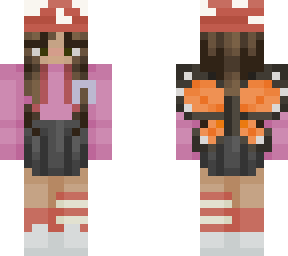 Winged girly | Minecraft Skin