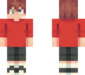 red skin boy | Minecraft Skins