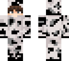 Minecraft White Cow Skin