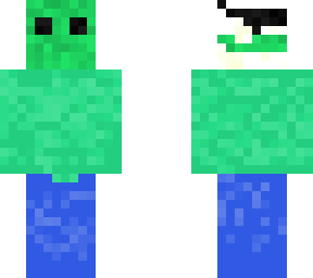 mask of the slime | Minecraft Skin
