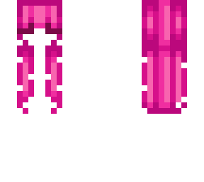 Neon Pink - Hair Base | Minecraft Skin