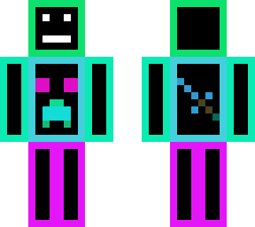 Neon Skin by ADVENTODOR | Minecraft Skin