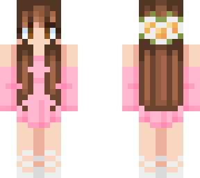 Pink Dress | Minecraft Skin