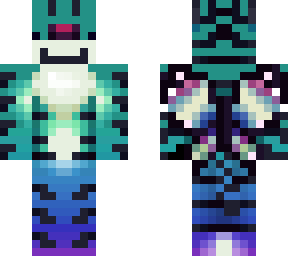 Princess Moxie primal form | Minecraft Skin