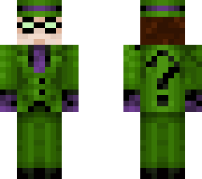 The Riddler | Minecraft Skin