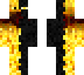 blaze enderman hybrid | Minecraft Skin