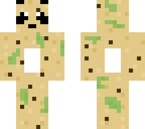 Everything Bagel Panda now with Avocado | Minecraft Skin