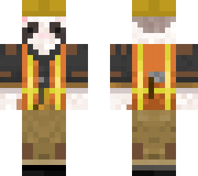 ferret construction | Minecraft Skin