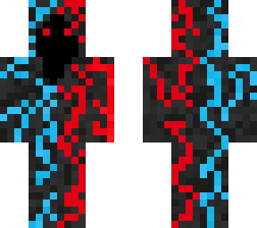 Fire and Ice Grim Reaper | Minecraft Skin