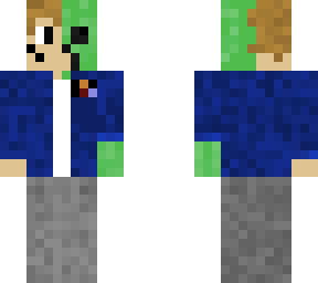 gamer creeper+ human | Minecraft Skin