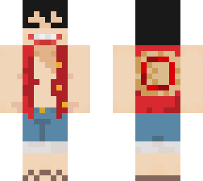 Luffy Pre-Time Skip | Minecraft Skin