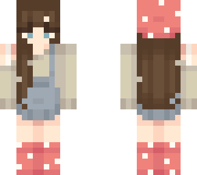 mushroom girl | Minecraft Skin