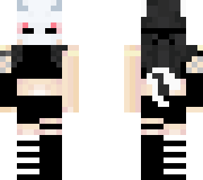 OC mask girl | Minecraft Skin