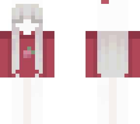 Strawberry hello kitty | Minecraft Skin