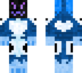 blue protogen | Minecraft Skin