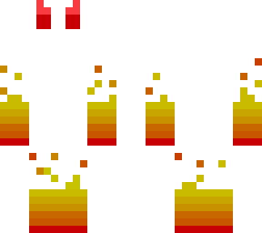 Fire Monster | Minecraft Skin