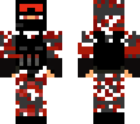 RED SOLDIER | Minecraft Skin