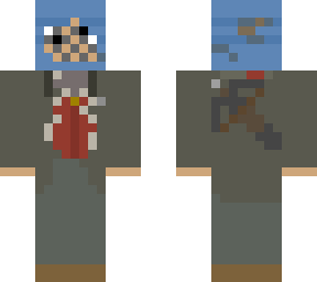 rust bucket helmet gear | Minecraft Skin