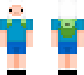 adventure time finn | Minecraft Skins