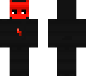 BLACK&RED-RGB-MASK_SKIN | Minecraft Skin